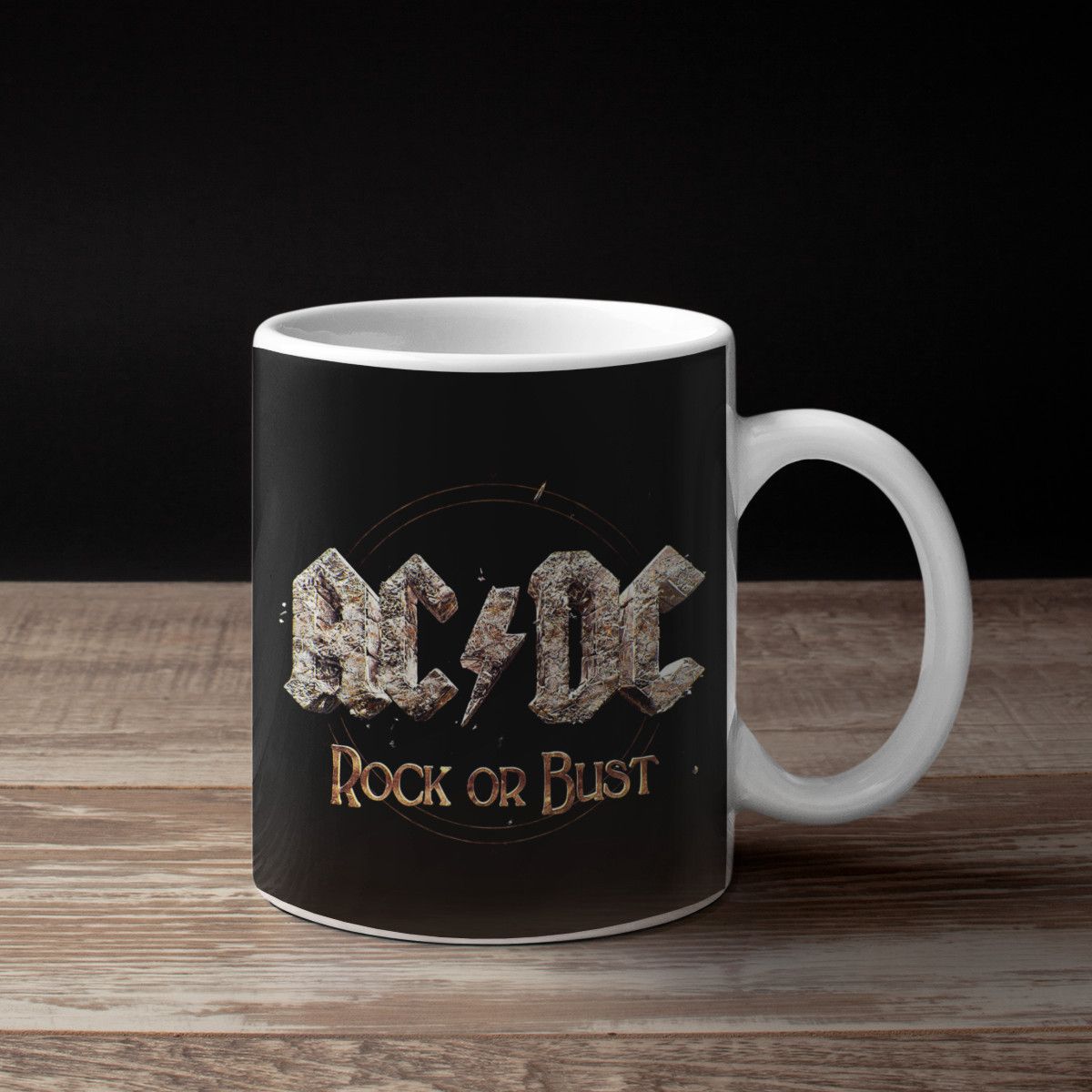 ACDC Rock or Bust Coffee Mug – Mugs' Heaven | Heaven of Mugs