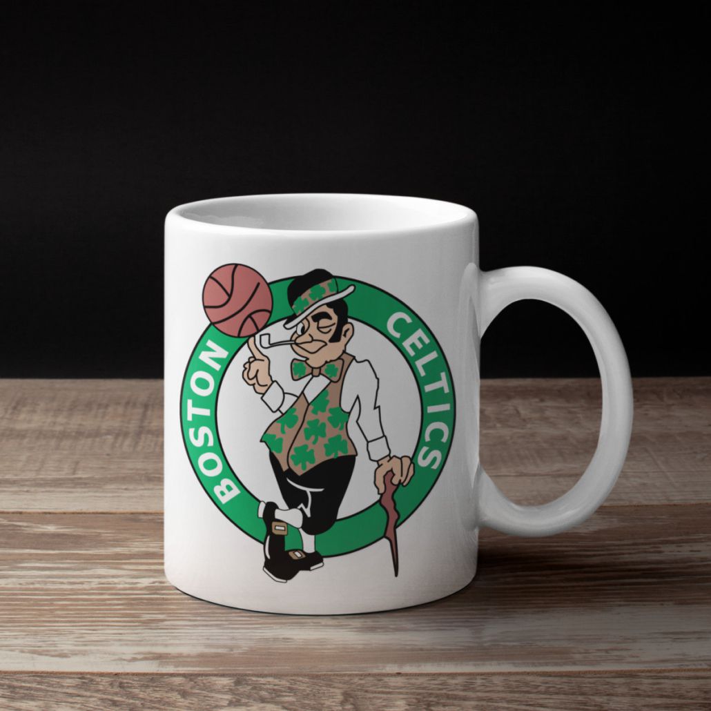 Boston Celtics Coffee Mug, Boston Celtics Logo Mug – Mugs' Heaven ...