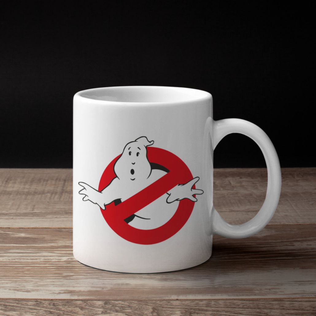 Ghostbusters Coffee Mug, Ghostbusters Logo Mug – Mugs' Heaven | Heaven ...