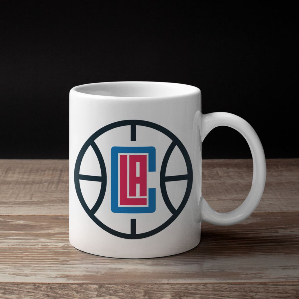 Los Angeles Clippers Coffee Mug, Los Angeles Clippers Logo Mug – Mugs ...