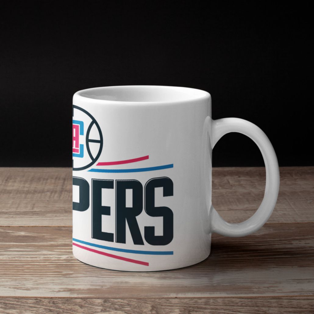 Los Angeles Clippers Coffee Mug, Los Angeles Clippers Logo Mug – Mugs ...