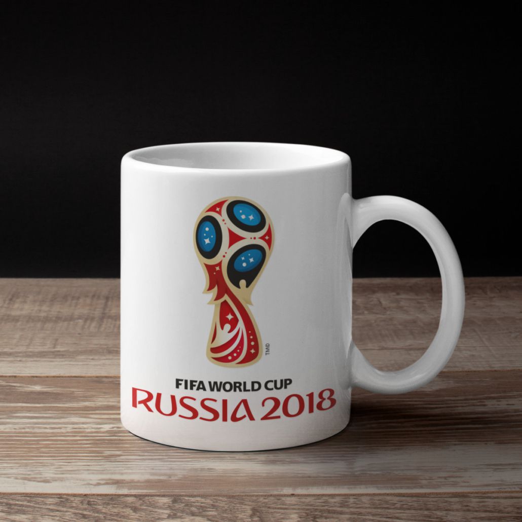 World Cup Coffee Mug, 2018 FIFA World Cup Logo Mug – Mugs' Heaven ...