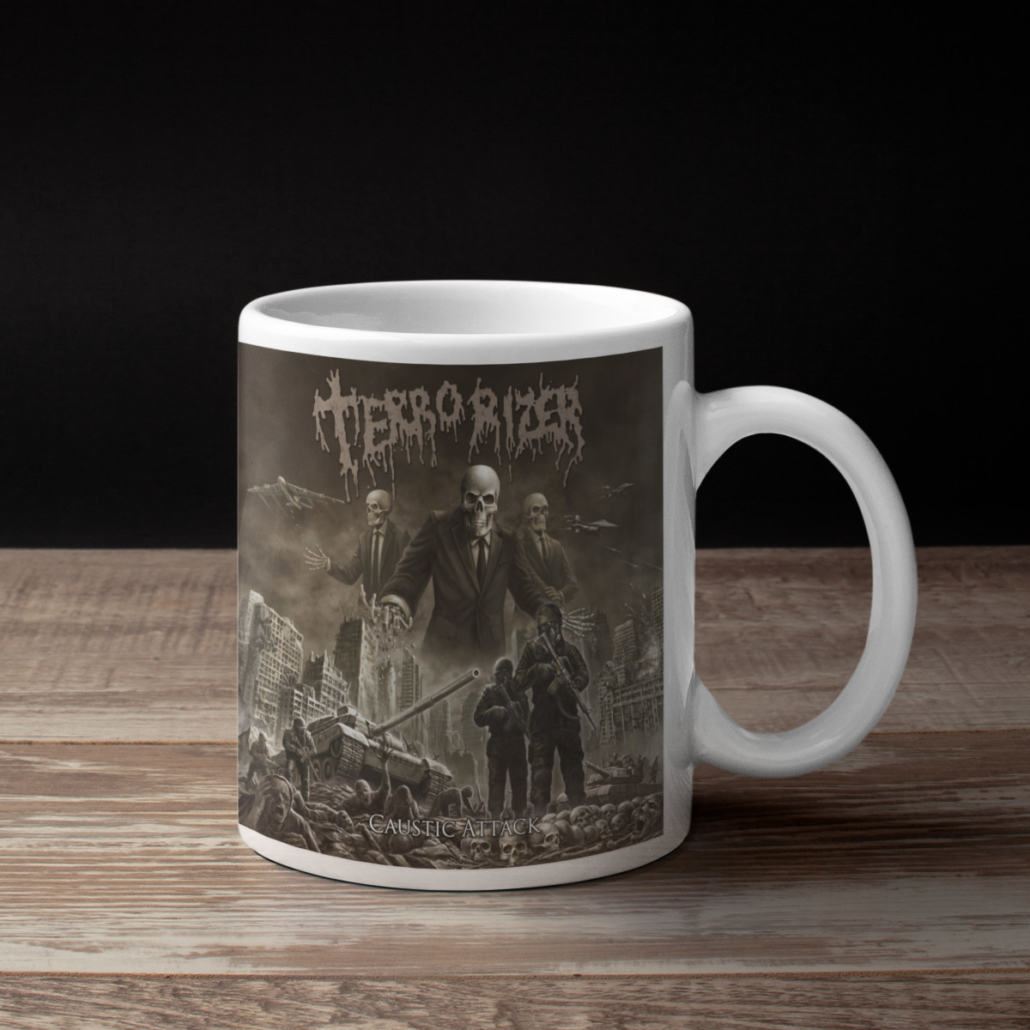 Terrorizer Caustic Attack Coffee Mug – Mugs' Heaven | Heaven of Mugs