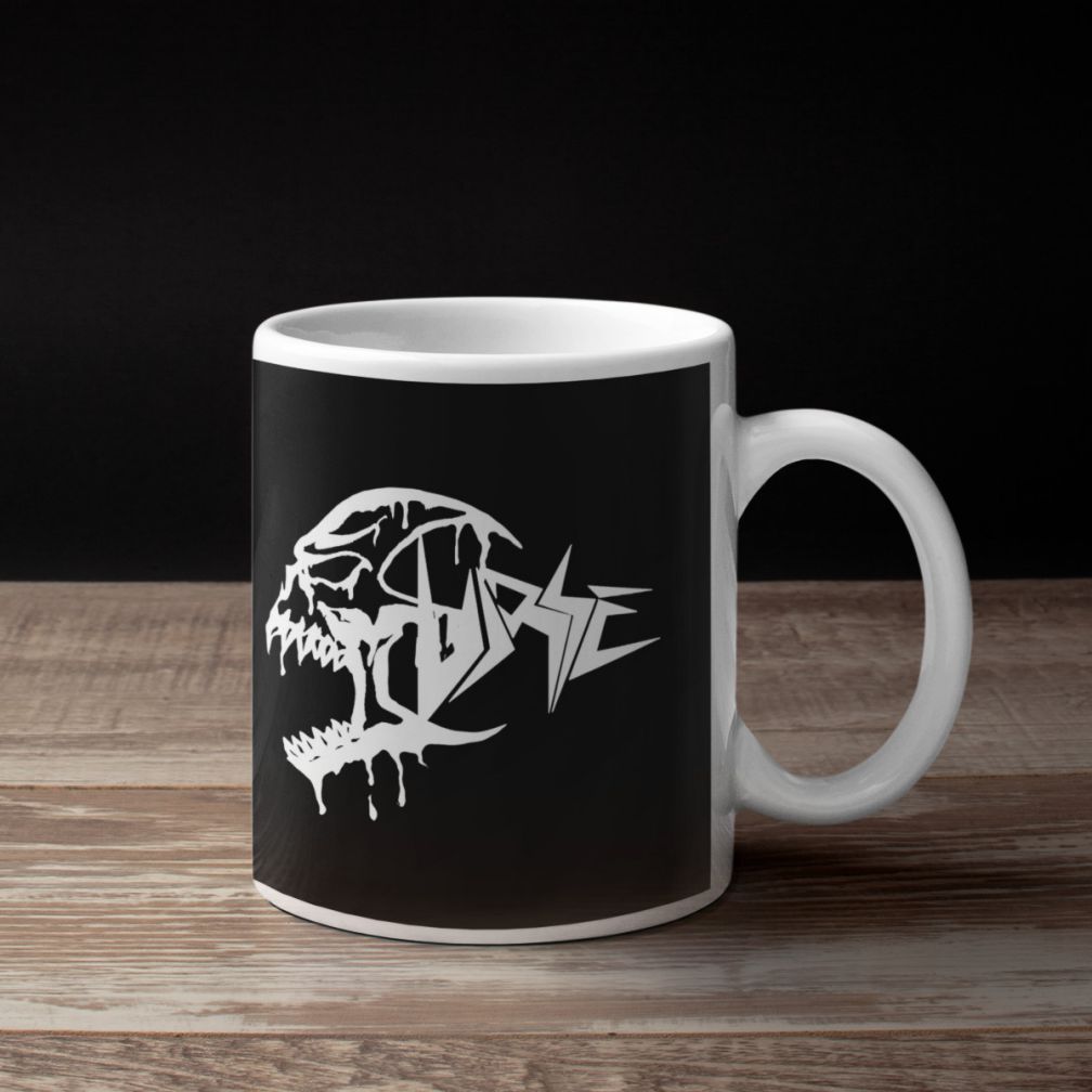 Curse Coffee Mug, Curse Logo Coffee Mug – Mugs' Heaven | Heaven of Mugs