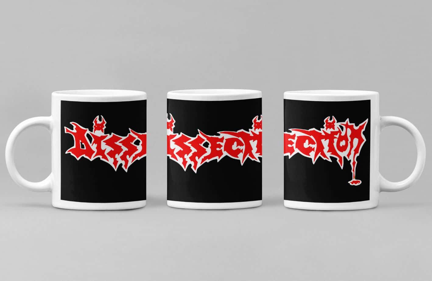 Dissection Coffee Mug, Dissection Logo Coffee Mug 2 – Mugs' Heaven ...