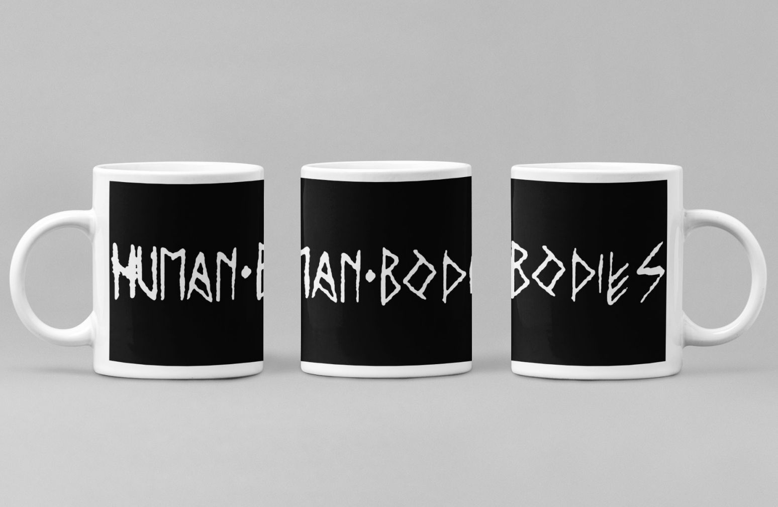 Human Bodies Coffee Mug, Human Bodies Logo Coffee Mug – Mugs' Heaven ...