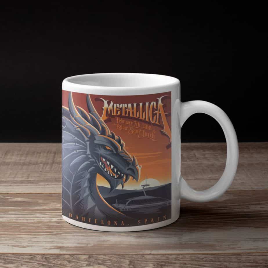 Metallica Coffee Mug, Metallica And Justice for All Coffee Mug – Mugs ...