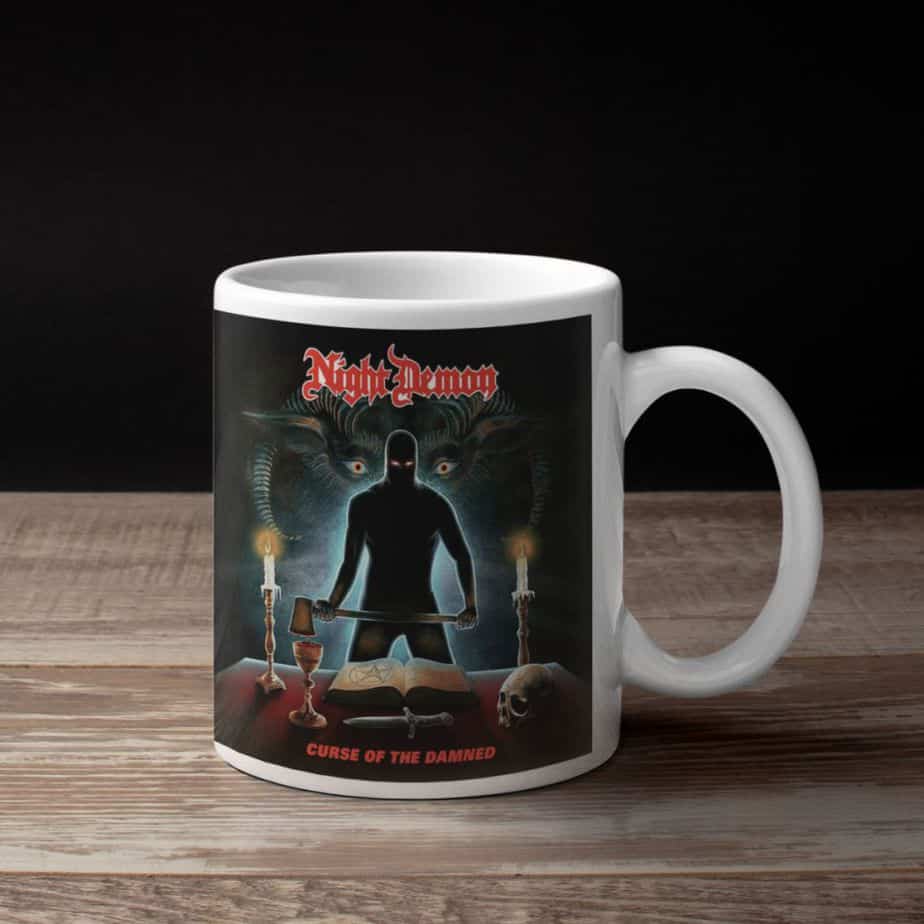 Night Demon Coffee Mug, Night Demon Curse of The Damned Coffee Mug ...