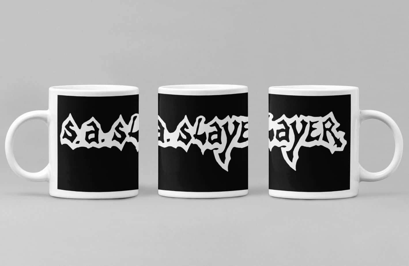 S.A. Slayer Coffee Mug, S.A. Slayer Logo Coffee Mug – Mugs' Heaven ...