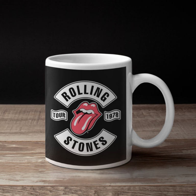 The Rolling Stones Coffee Mug, The Rolling Stones Tour 1978 Coffee Mug ...