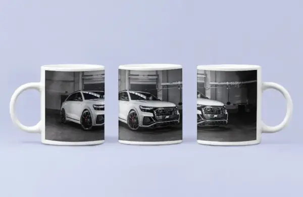 Audi Coffee Mug, ABT Audi Q8 Coffee Mug – Mugs' Heaven | Heaven of Mugs
