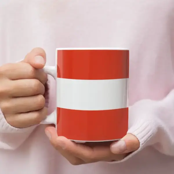 Austria Flag Coffee Mug, Austria’s National Flag Mug – Mugs' Heaven ...